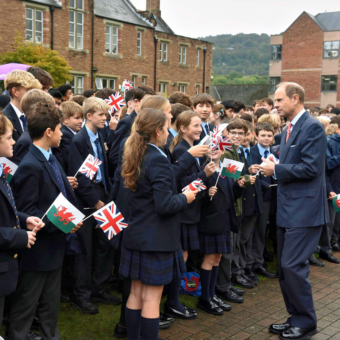 The Duke of Edinburgh opens Monmouth School | Haberdashers
